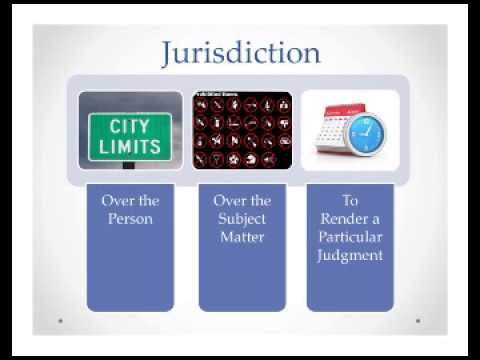 What is Jurisdiction?