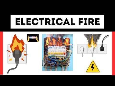 Electrical Fire | Causes of Electrical Fires | Electric Fire Hazards #safetyfirstlife #fire