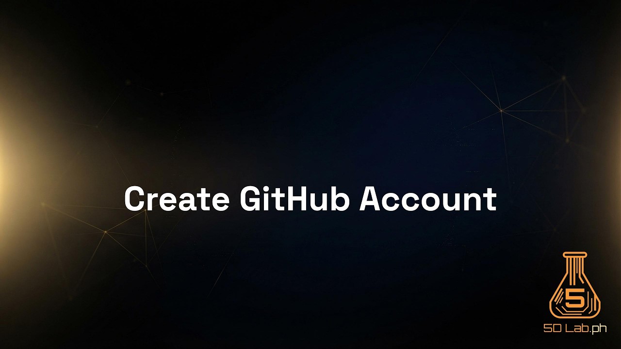 (🚀 5DLab) Create GitHub Account — 5D Lab Course Materials Access (2 Minutes)