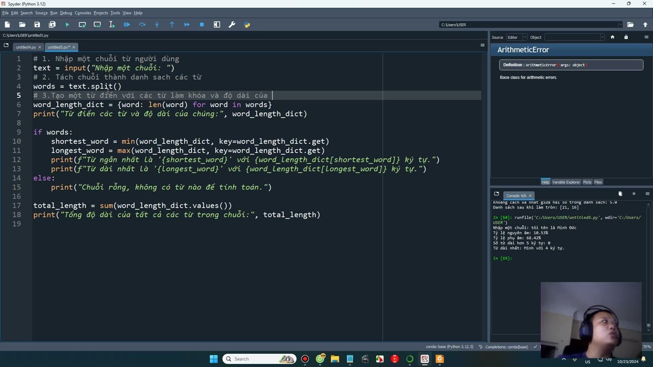 Find the shortest and longest word in the string with Python
