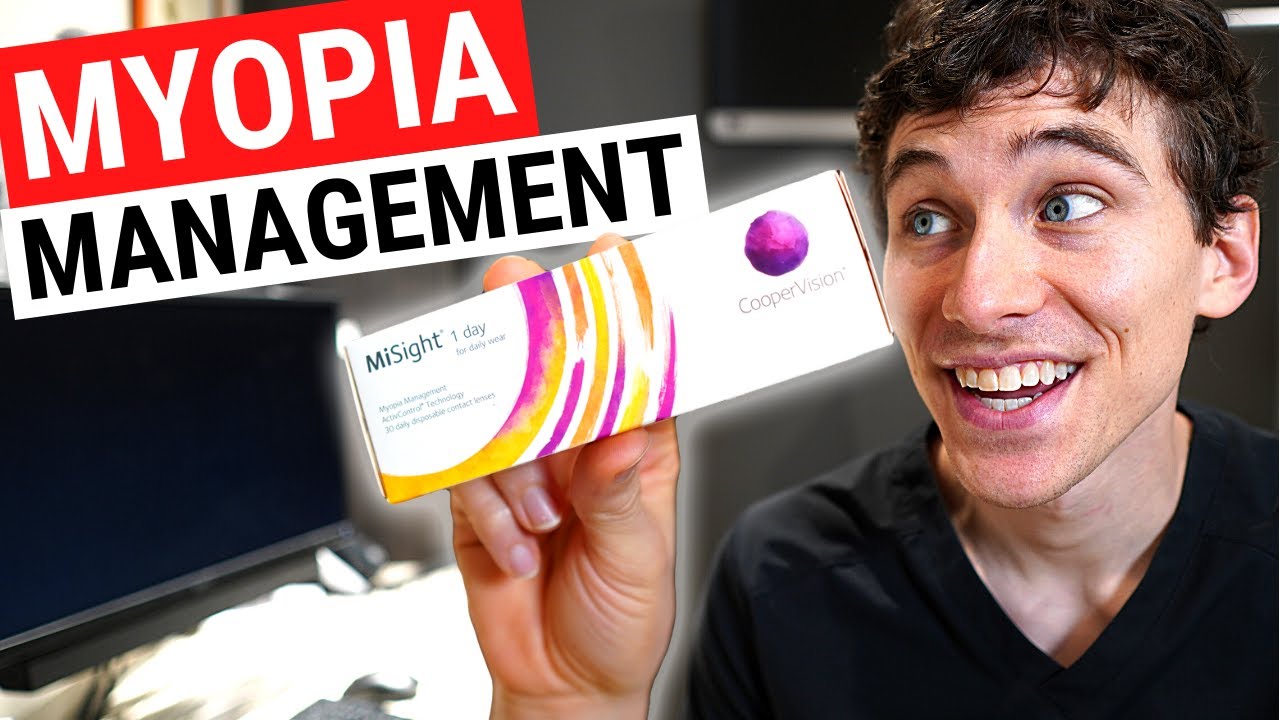 Myopia Management with MiSight® 1 Day Contact Lenses!