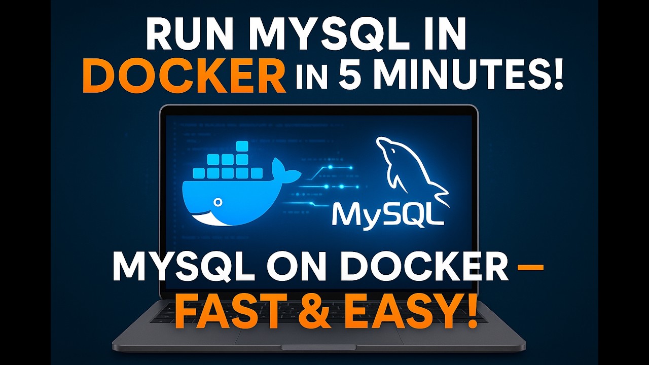 Run MySQL in Docker in 5 Minutes (the easy way)