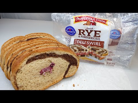 Unboxin Doxin - Pepperidge Farm Jewish Rye And Pumpernickel Deli Swirl Bread
