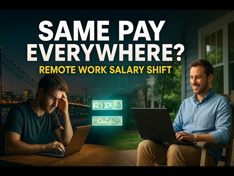 Geography based salary adjustments for remote first workforces