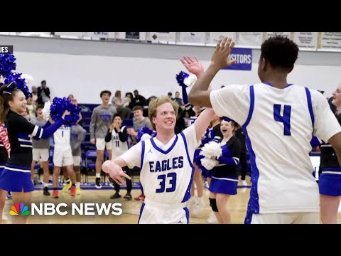 Amazing Moment For High School Basketball Team Manager On Senior Night ...
