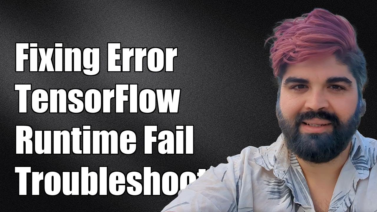 Fixing 'Failed to Load Native TensorFlow Runtime' Error: Troubleshooting Guide
