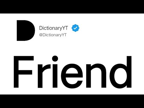Friend Meaning in English