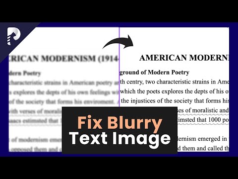 How to Fix Blurry Text with AI | Make Blurry Text Readable (2024 Quick Tutorial)