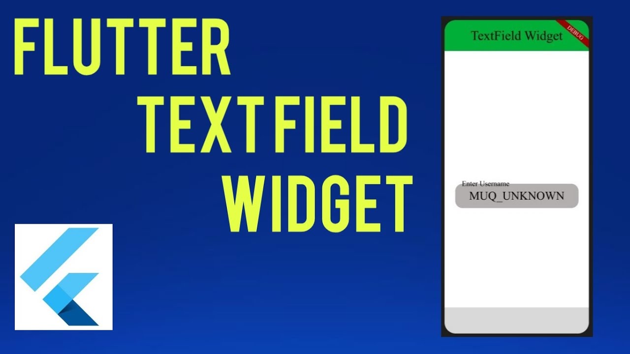 Master Flutter TextField: Build Beautiful, Functional Input Forms in Minutes!
