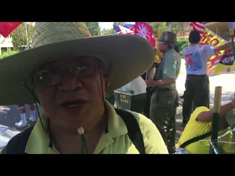 Filipino and Vietnamese community protest Chinese consulate on 2nd anniversary of UN ruling