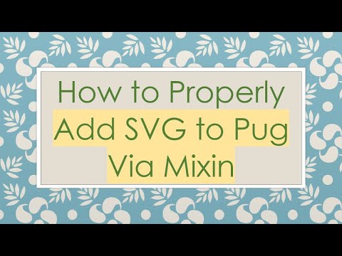 How to Properly Add SVG to Pug Via Mixin
