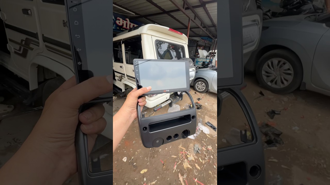 Mahindra Bolero Android Installation #mahindrabolero #boleromodified #android #shots