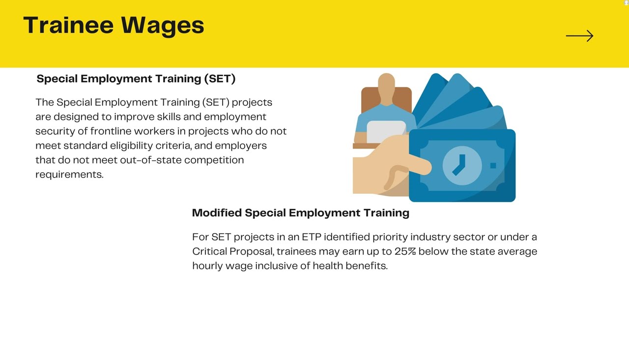 ETP Wage Requirements