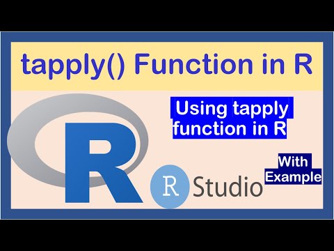 Use of tapply() Function in R | R Programming for Beginners