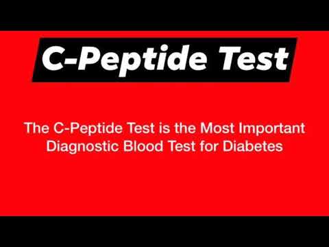 C-PEPTIDE TEST | ISLET ANTIBODY TEST | Patient Information for Diabetics