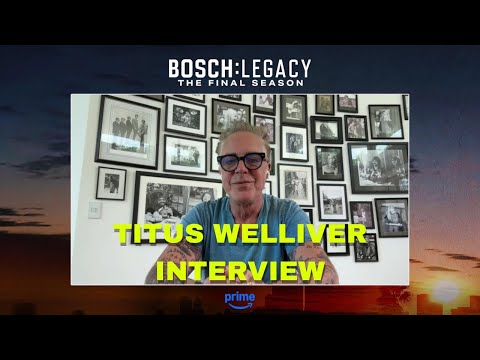 Bosch Legacy Final Season and Renee Ballard. Titus Welliver Interview.