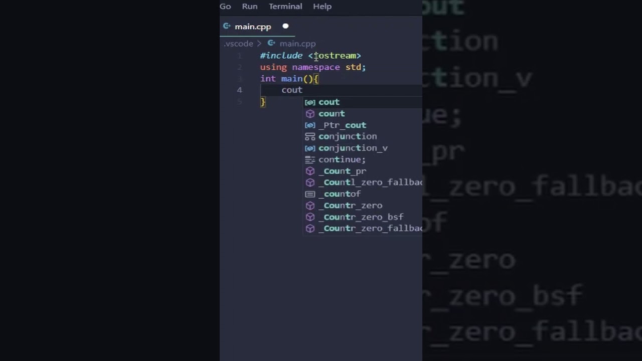 PROGRAMA en c++ en menos de 1 minuto