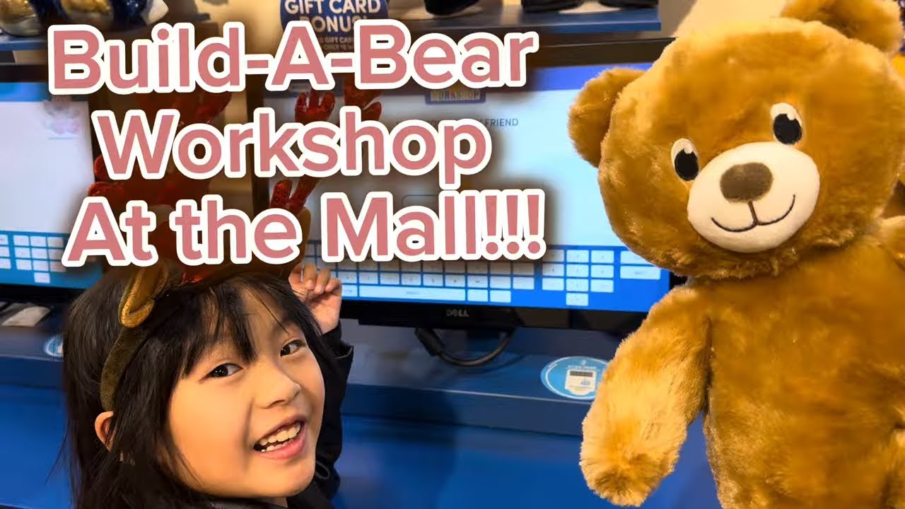 “Build-A-Bear Workshop 🧸 | Create Your Own Teddy Adventure with Katy in Los Angeles”