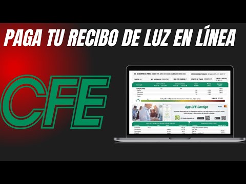 🔥PAGA EL RECIBO DE LUZ DESDE INTERNET CFE 2025