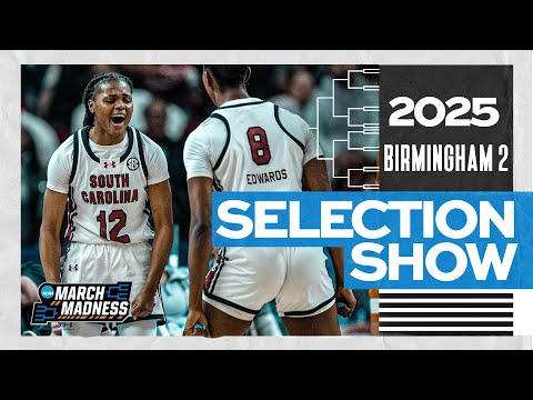 Women's 2025 NCAA tournament bracket - Birmingham 2