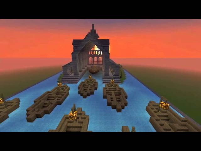 Hogwarts Boathouse Minecraft Map
