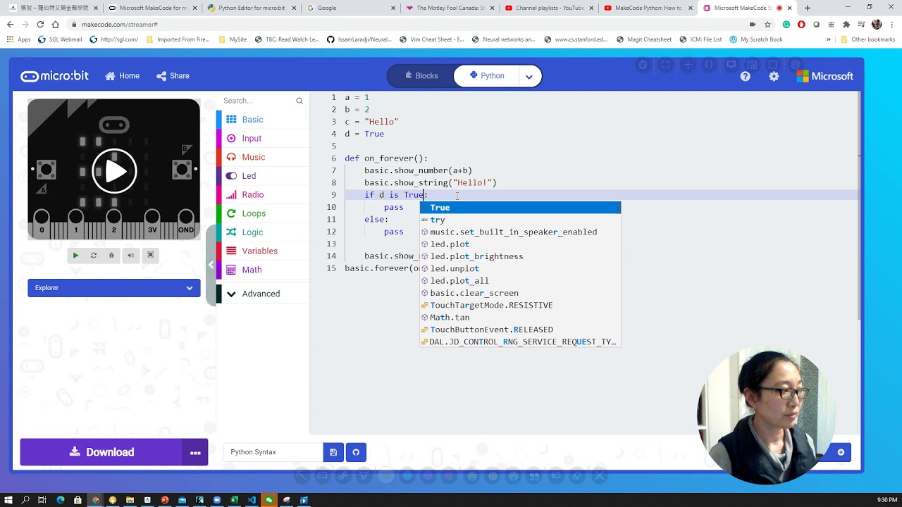 MakeCode Python Basic