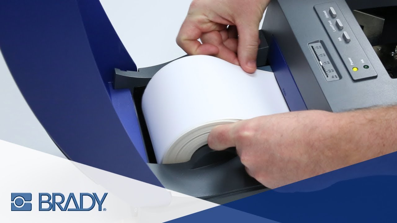 BradyJet J2000 How To - Load Materials