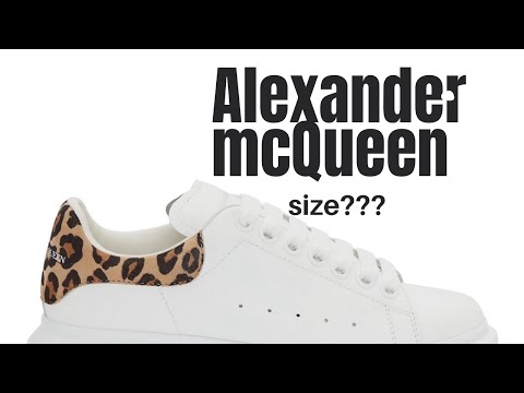 Alexander McQueen Unboxing (WHAT SIZE SHOULD I GET??) 👟