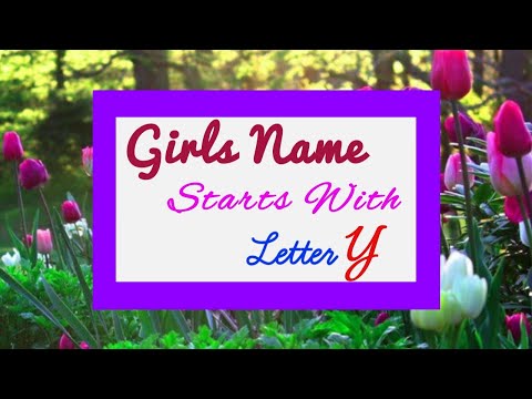 Girls Name Starts with Letter Y - Monthwise centre