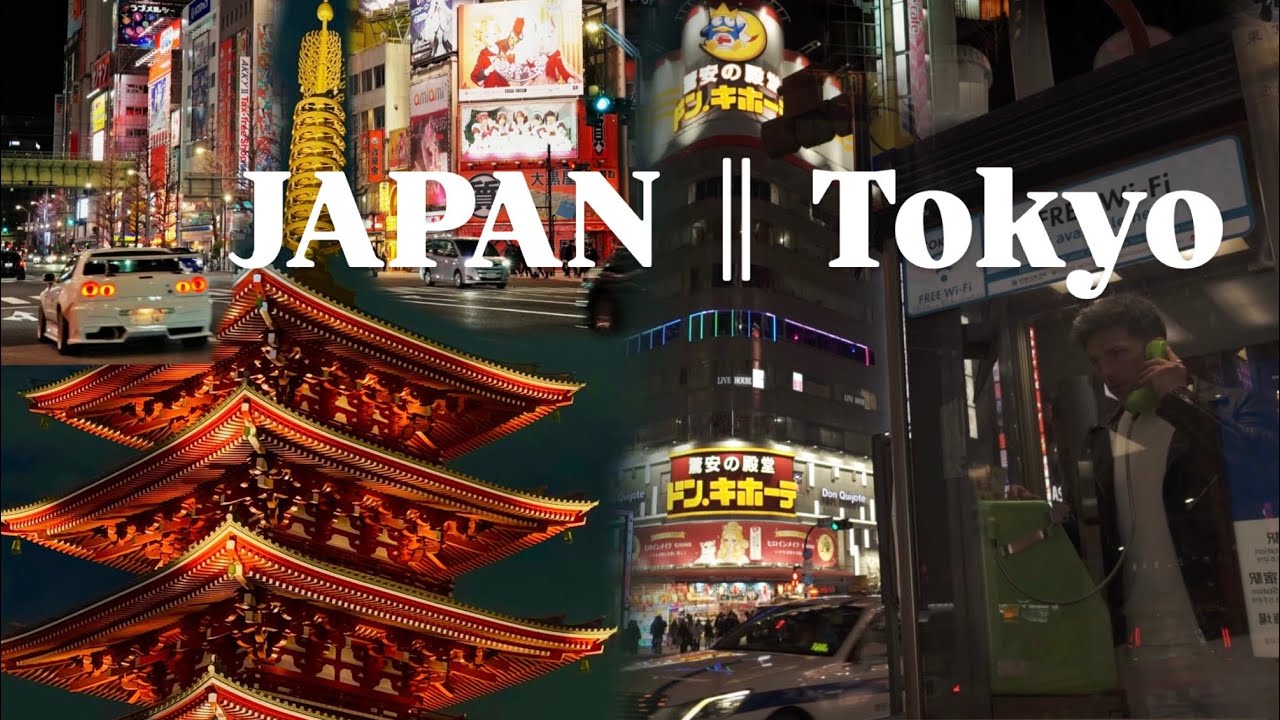 JAPAN  ||  TOKYO  Cinematic Travel Video