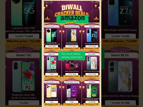 Top Best smartphones in budget | Amazon diwali sale 2023 | Amazon smartphone offers 2023 | #shorts