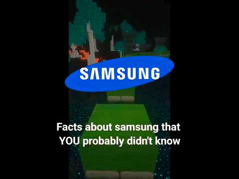 5 facts about samsung that you probably didn't know! #samsung #fact #facts