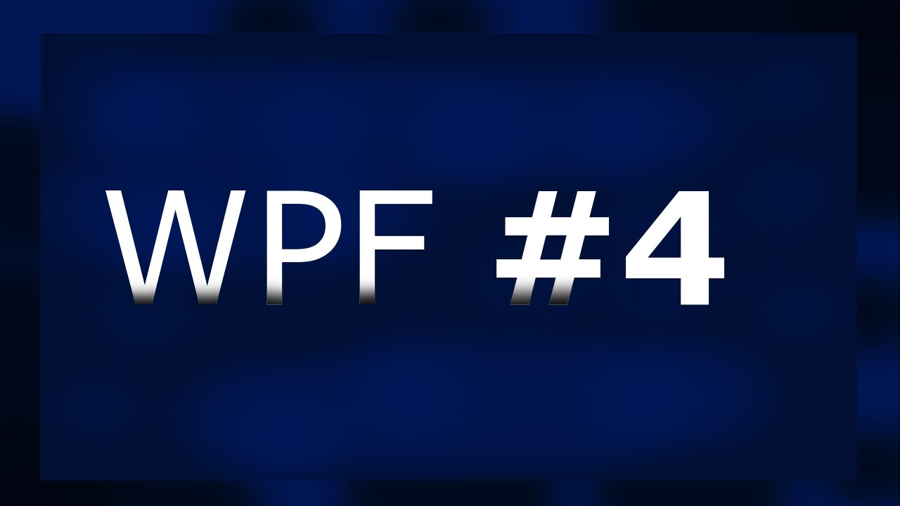 WPF #4 (MessageBox)