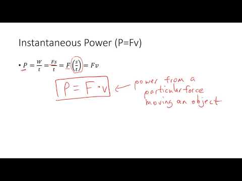 Mechanical Power and Efficiency Concepts