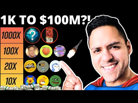 οΈβπ₯Top 5 *UNDERVALUED* Memecoins UNDER $1!! (Set to Explode 100x-1000x!)