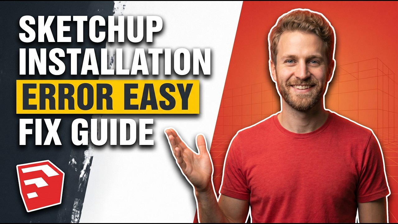 SketchUp Installation Error (Easy Fix Guide)