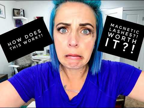 Magnetic Lashes WITHOUT the liner!