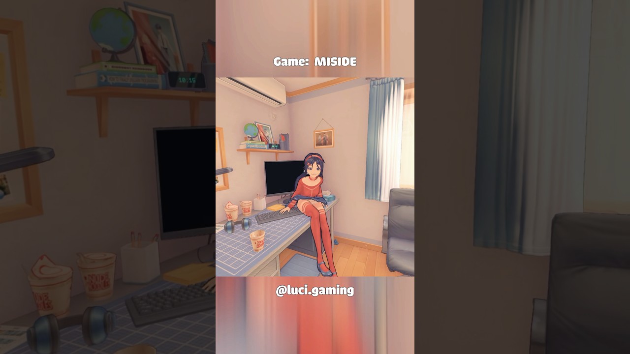 I Play This Game For “The Plot”… #shorts #horrorgaming #miside #mita