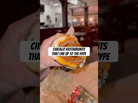 Four Chicago restaurants that actually live up to the hype🔥#chicago #chicagofood #food #foodreview
