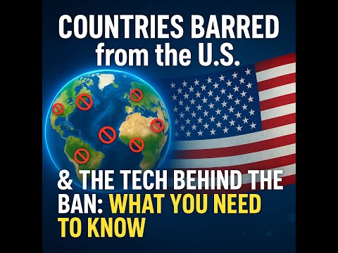 Countries Barred from the U.S. & the Tech Behind the Ban: What You Need to Know!
