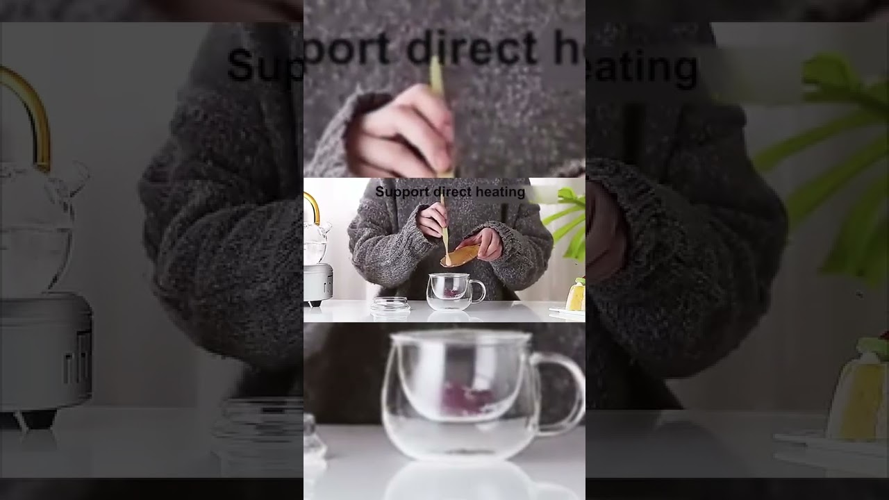 Tomoni Custom Glass Chinese Tea Cup Coffee Cup In Office Tiktok Amazon Hot Sale