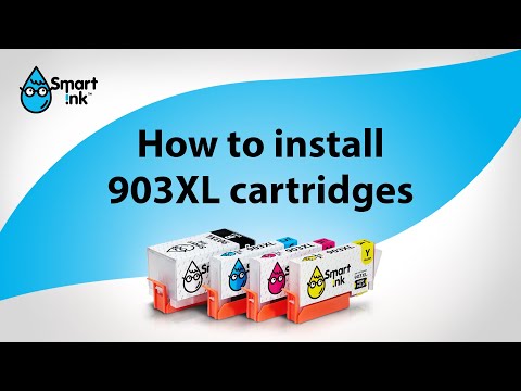 How to install Smart Ink 903XL compatible ink cartridges