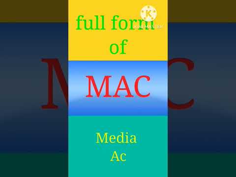 full form of MAC