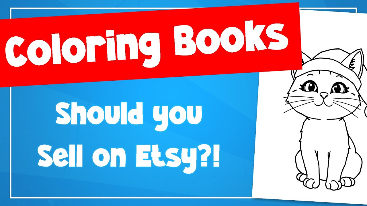 How to Sell Digital Coloring Books on Etsy | Niche Research with Everbee