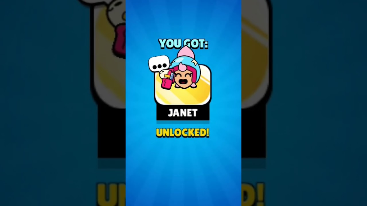 Janet Main?|#brawlstars #Janet #brawl #hc #jolly #pin #spray #icon