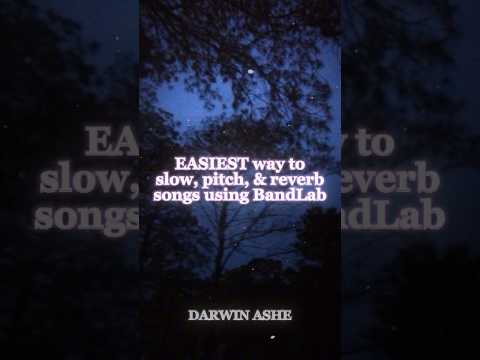 EASIEST Way to Make Slowed Reverb Songs on #BandLab | #Shorts #Edit #TrinityAngelise