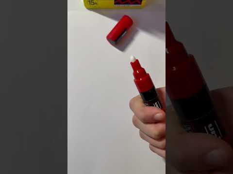 My new markers! #shorts #tiktok #drawing #coloring #painting #markers #posca #app #rec #fyp
