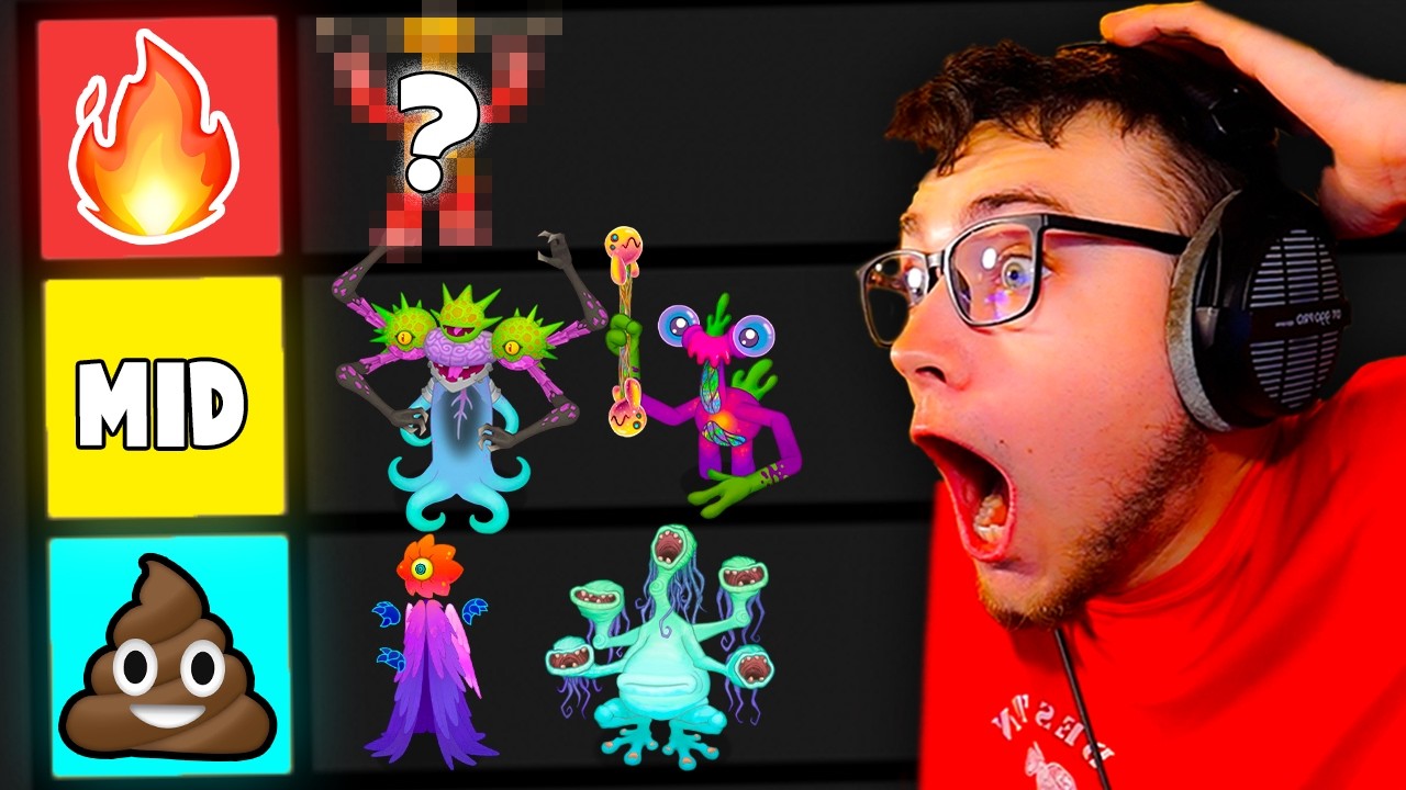 Ethereal Workshop TIER LIST in My Singing Monsters!