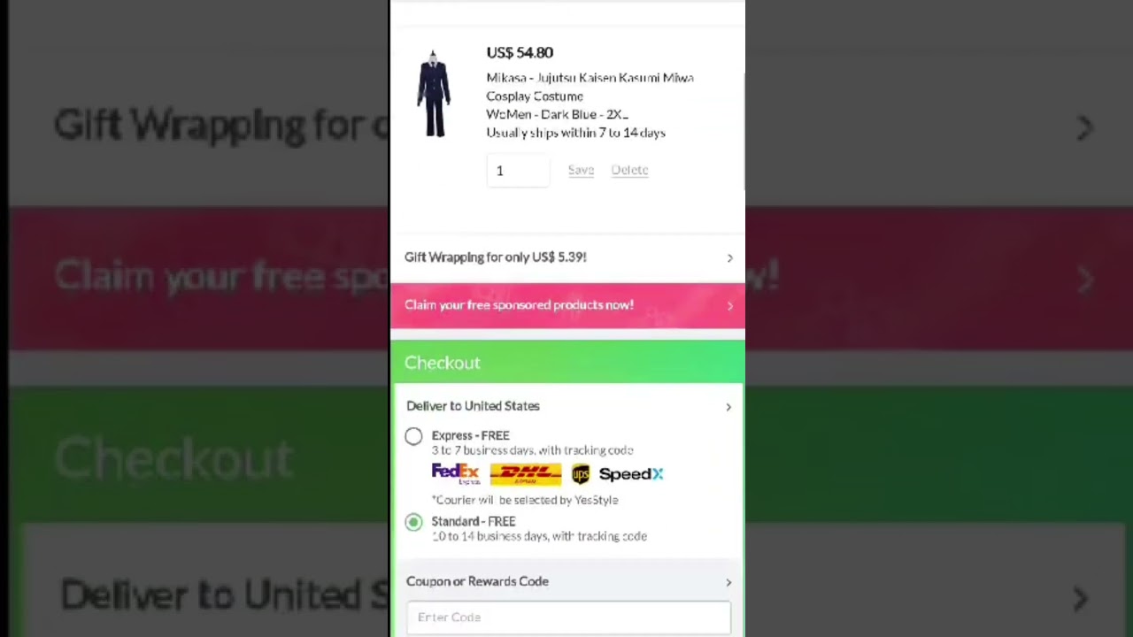 Yesstyle Coupon Code: SUMMER23 + SHAZAM9 = 20% off