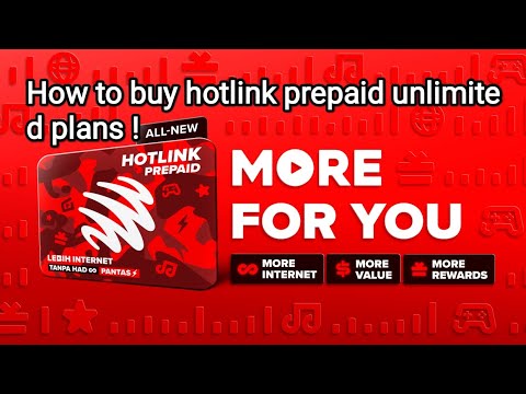 Hotlink prepaid how to buy unlimited plans? #hotlink #unlimited #mobilenetwork #shortvideo